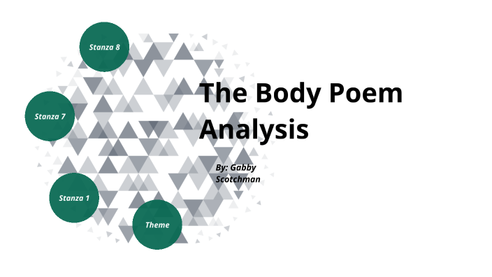 The Body Poem Presentation by Gabriella Scotchman on Prezi