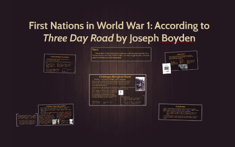 First Nations in World War 1 by Sarah Cameron on Prezi