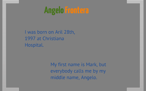 Mark Angelo Frontera by J Forester on Prezi