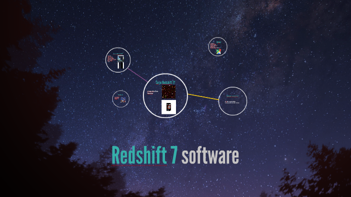 Redshift software by Michaela Weberová on Prezi