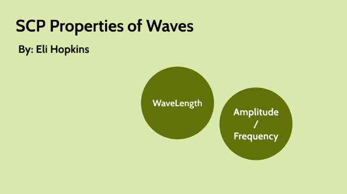 SCP Properties of Waves Presentation - Eli Hopkins by Joshua Hopkins on ...