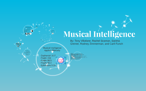 Musical Intelligence by Carli Funch on Prezi