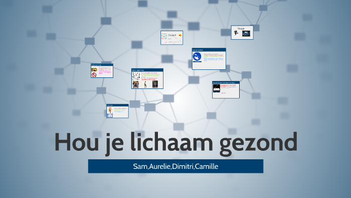 Hou je lichaam gezond by Camille de Coster