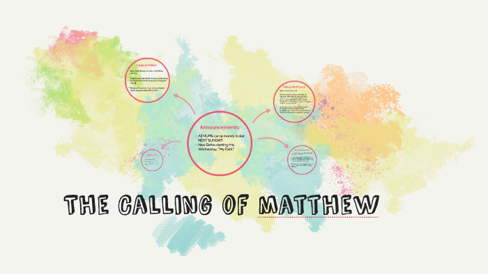 The Calling of matthew by Moe Smith on Prezi