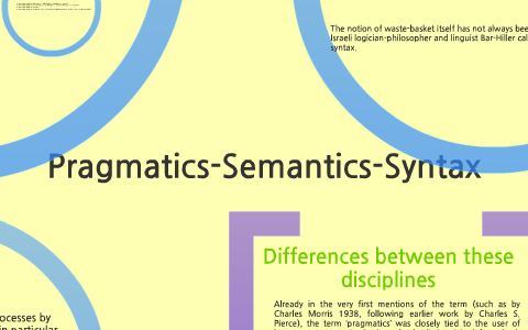 Pragmatics & Linguistics by Andrea Monasterio on Prezi
