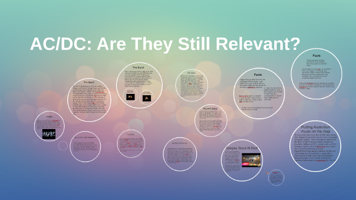 AC/DC: Are They Still Relevant? by Alex Hopwood on Prezi