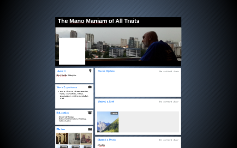 The Mano Maniam of All Traits by Vhysh Raj on Prezi