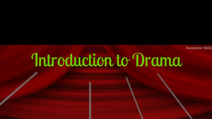 Intro to Drama by Paula Lewis on Prezi