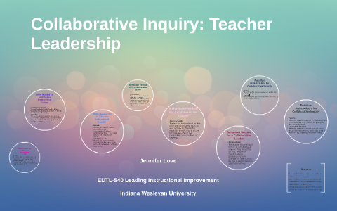 Collaborative Inquiry: Teacher Leadership by Jennifer Love on Prezi