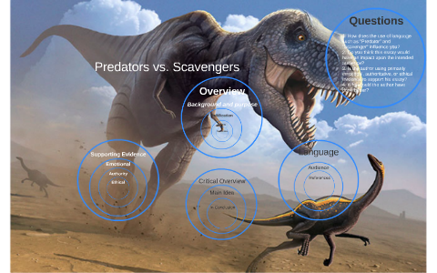 Predators vs. Scavengers by Audrey Kiss on Prezi