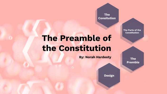 Preamble of the Constitution by Norah Hardesty on Prezi