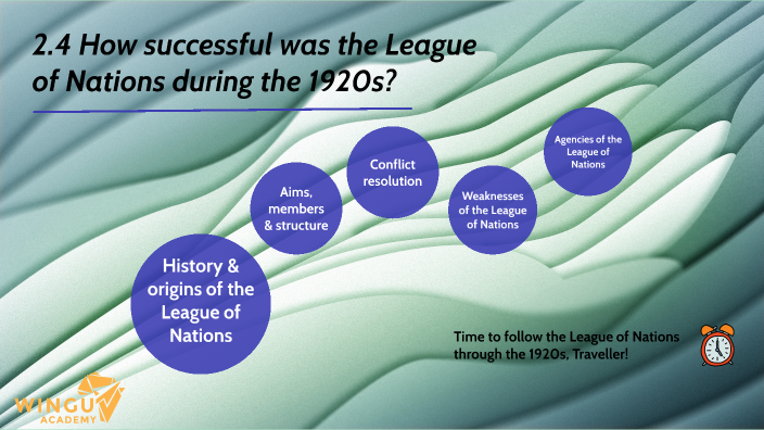 2.4 How successful was the League of Nations during the 1920s? by ...