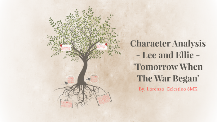 Character Analysis - Tomorrow When The War Began by Lorenzo Celestino ...