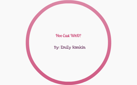 Hoo Eats Who? by Emily Rankin on Prezi