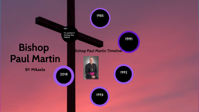 Bishop Paul Martin Timeline by Mikaela Martin on Prezi