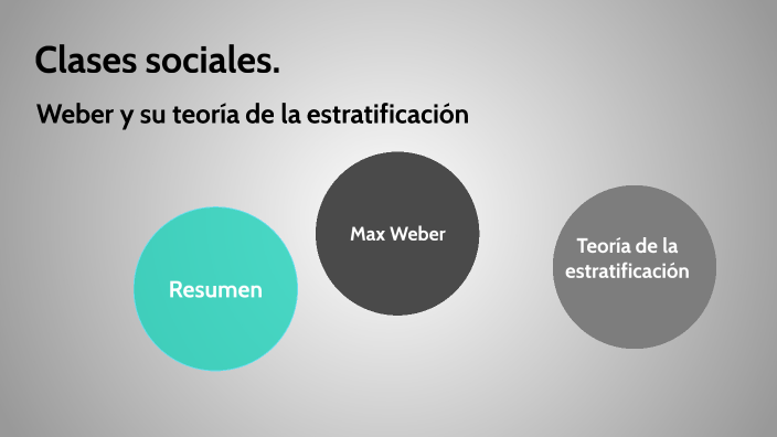 Clases sociales. Weber by Constanza Bassallo on Prezi