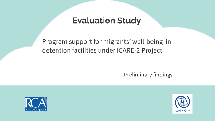 Evaluation Study - ICARE-2 project by Steven E on Prezi