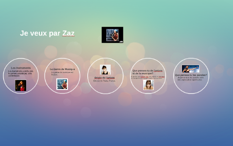 Je veux par Zaz by Olivia Jones on Prezi