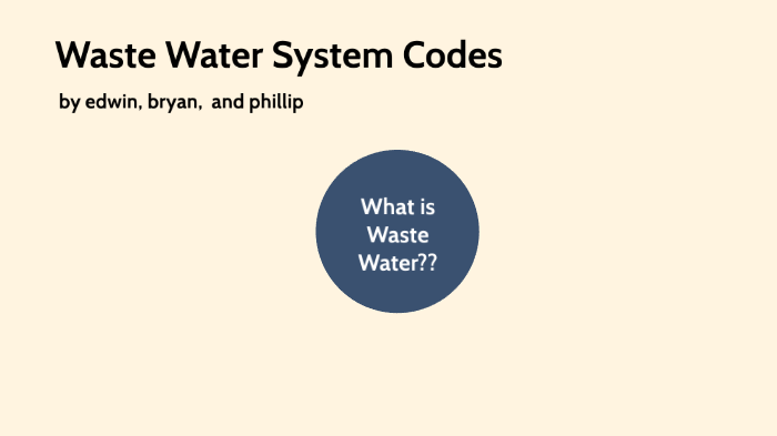 Waste water codes by Bryan Garciavillalvir on Prezi