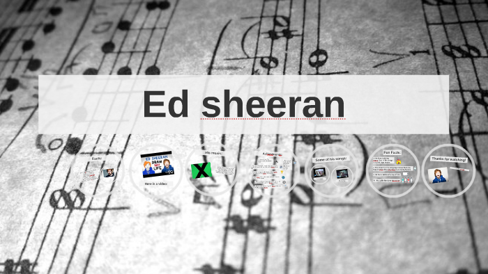 Ed sheeran by Emma Ekman on Prezi