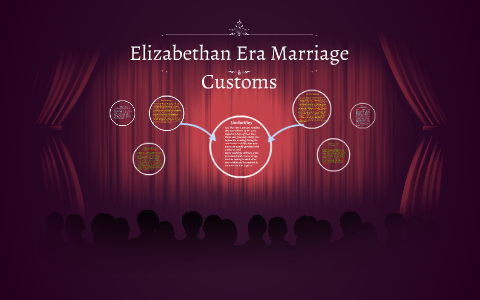 Elizabethan Era Marriage by Alec Rudd