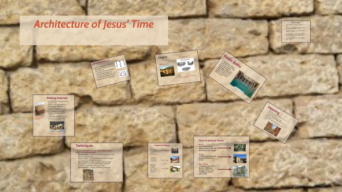 Architecture of Jesus' Time by Lucy Person