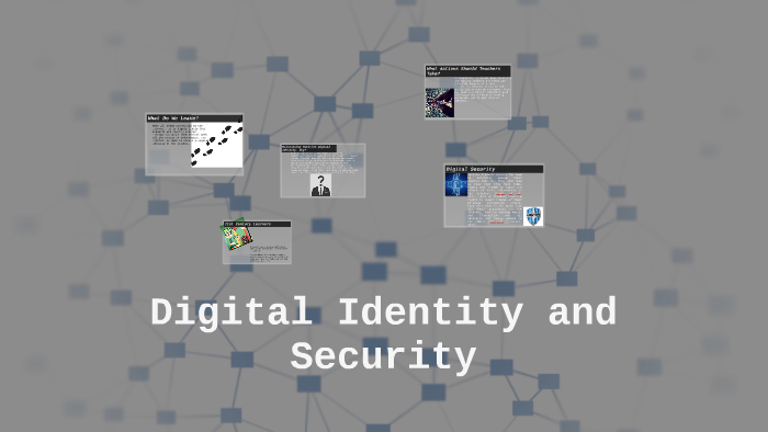 Digital Identity and Security by Yongbin Cho on Prezi