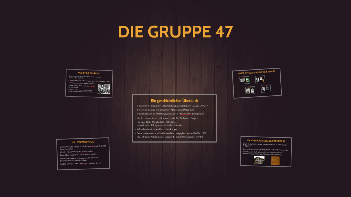 DIE GRUPPE 47 " by Carolin Weiland on Prezi