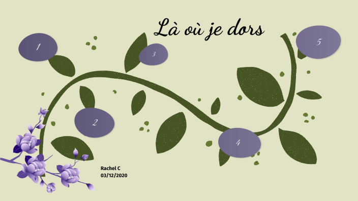 Là où je dors by Rachel Cranston on Prezi