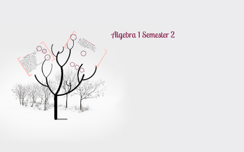 Algebra 1 Semester 2 by Mayra Martinez on Prezi