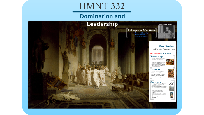 HMNT 332 - Shakespeare and Weber by Benjamin Tyner on Prezi