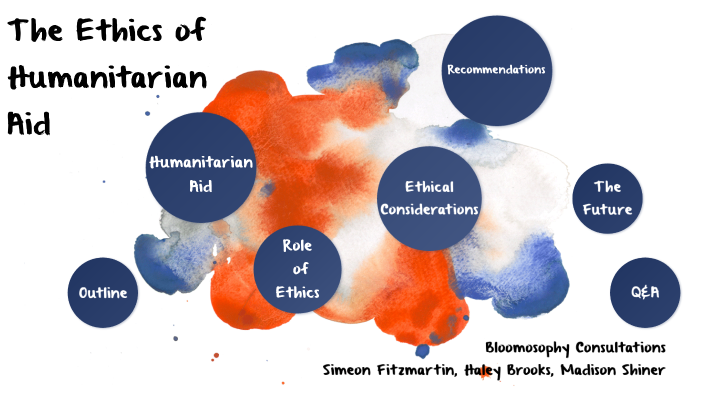 Ethical Considerations for Humanitarian Aid by Simeon Fitzmartin on Prezi