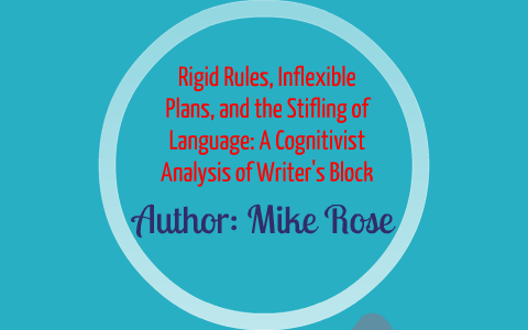 Rigid Rules, Inflexible Plans, and the Stifling of Language: A ...
