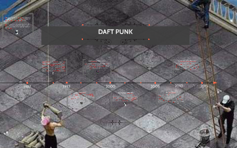daft punk timeline by juan Carlos Izurieta