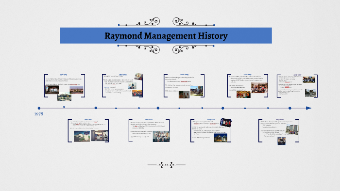 Raymond Management History by brittany frerks on Prezi