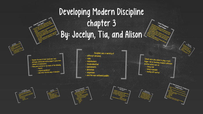 Developing Modern Discipline by jocelyn jerkovich on Prezi