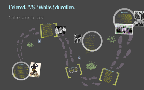 Colored .VS. White education by Chloe corbin on Prezi