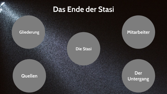 Das Ende der Stasi by L B on Prezi