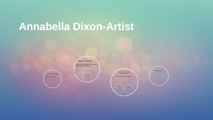 Annabella Dixon-Artist by Cara Sheppard on Prezi