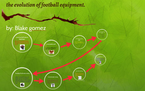 the evolution of football equipment. by blake gomez on Prezi