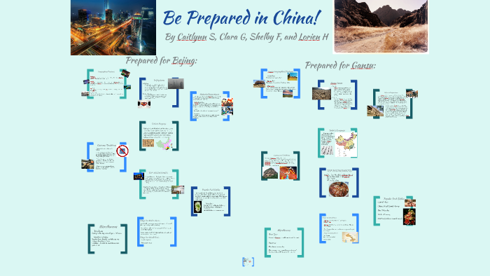 Be Prepared in China! by Troy Flory