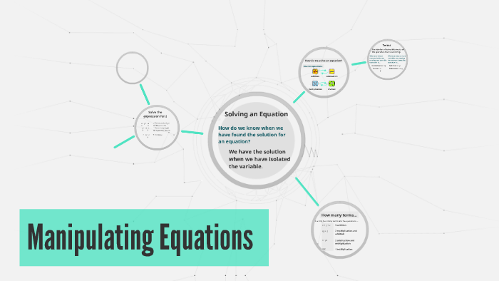 Manipulating Equations by Mr Cabrera on Prezi
