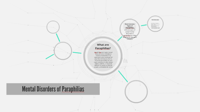 Mental Disorders of Paraphilias by Belinda Gallegos