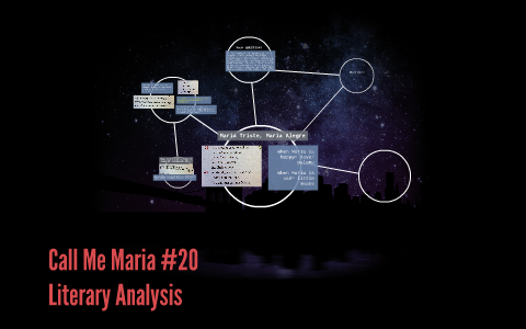 Call Me Maria #20 by Sylvia Gonzales on Prezi