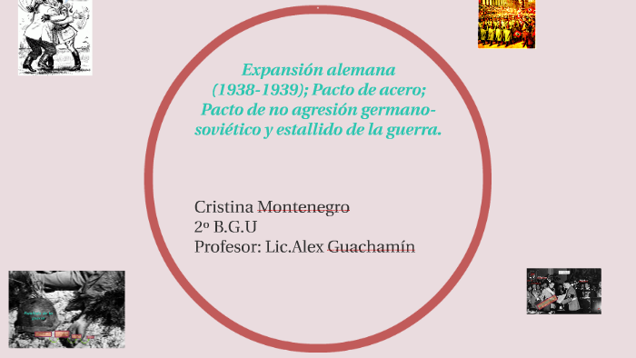 Expansión alemana (1938-1939);Pacto de acero;Pacto de no agresiòn ...