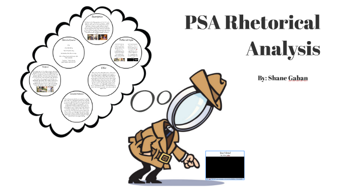 PSA Rhetorical Analysis by Shane Gaban on Prezi