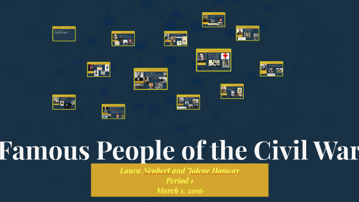 Famous People of the CivilWar by Laura Neubert on Prezi
