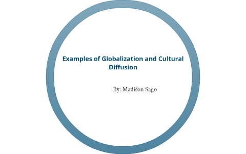 Cultural Diffusion Globalization