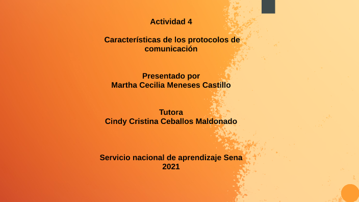 Características de los protocolos de comunicación by MARTHA meneses on ...