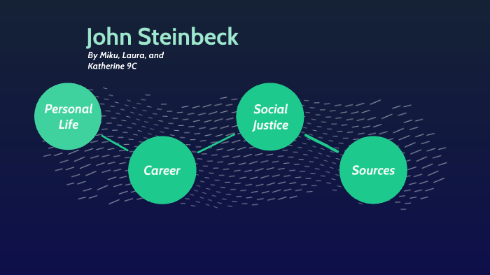 John Steinbeck's Biography by Laura Lacombe on Prezi